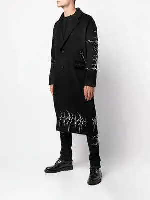 HACULLA. Embroidered Mid-length Coat