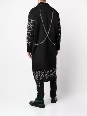 HACULLA. Embroidered Mid-length Coat
