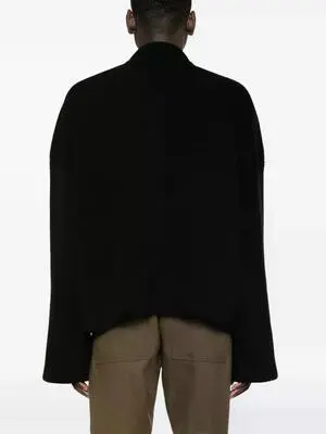 Rick Owens Intarsia-knit Virgin Wool Sweater