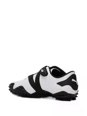 PUMA Mostro Perforated Leather Sneakers - Black