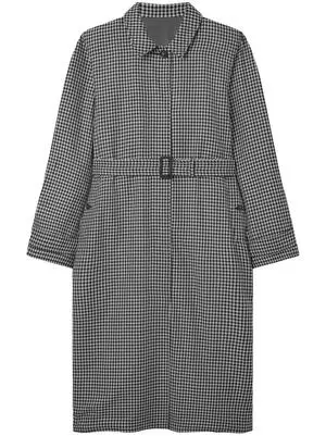 Stella McCartney Checked Reversible Car Coat