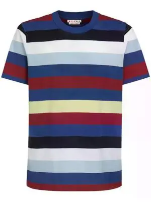 Marni Striped Cotton T-shirt