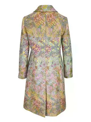 Etro Floral-jacquard Tailored Coat