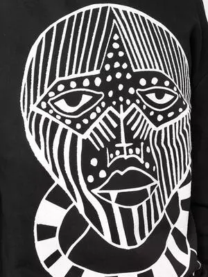 HACULLA. Face Print Sweatshirt