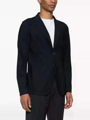 Herno Single-breasted Blazer - Blue