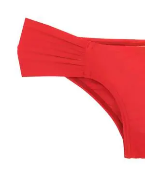 AMIR SLAMA Gathered Low-waisted Bikini Bottoms