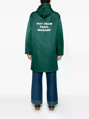 Drole De Monsieur La Parka Slogan Coat