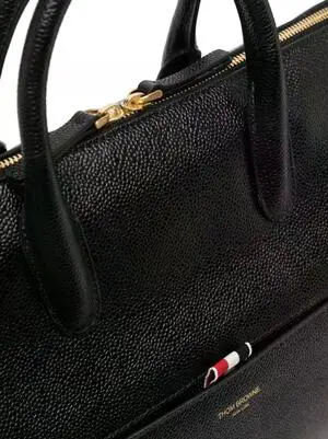 Thom Browne Medium Leather Holdall