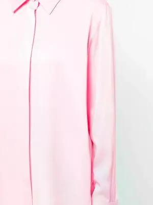 Alex Perry Satin Button-down Shirt