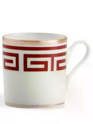 GINORI 1735 Labirinto Coffee Cups - Red