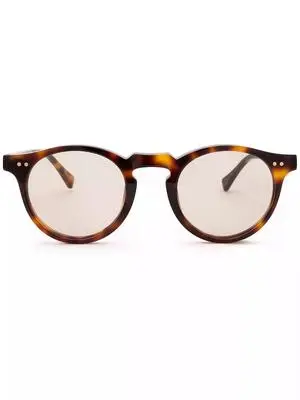 NIALAYA JEWELRY Malibu Round-frame Sunglasses - Brown