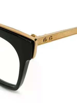 Dita Cat-eye Glass Frames - Black