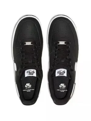 Nike X Supreme X Comme Des Garçons Air Force 1 Low Sneakers - Black