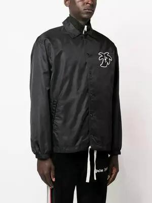 Palm Angels Logo-patch Lightweight Jacket