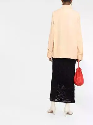 JIL SANDER Classic Collar Buttoned Blouse