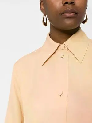 JIL SANDER Classic Collar Buttoned Blouse