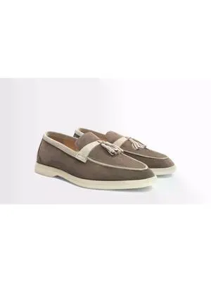 SCAROSSO Leandra Suede Loafers