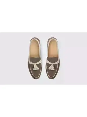 SCAROSSO Leandra Suede Loafers