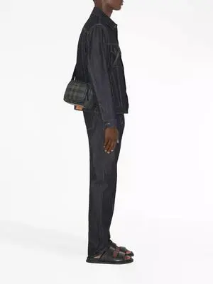 Burberry Paddy Leather Messenger Bag