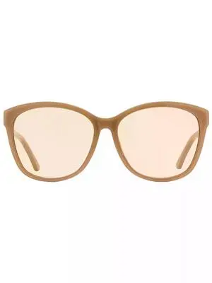 JIMMY CHOO Lidie Butterfly Sunglasses - Neutrals