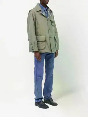 MAISON MARGIELA Distressed Cotton Shirt Jacket