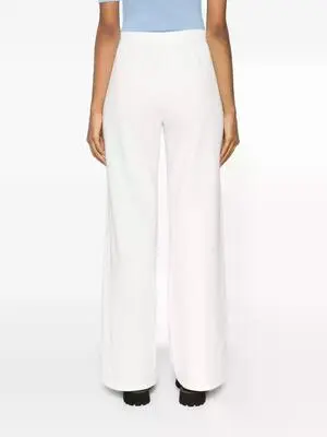 P.a.r.o.s.h Logo-embroidered Straight Trousers