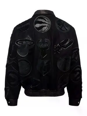 JEFF HAMILTON Nba Collage Jacket - Black
