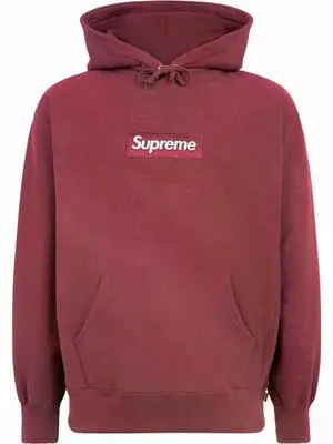 Supreme Box Logo Hoodie Fw21 - Red