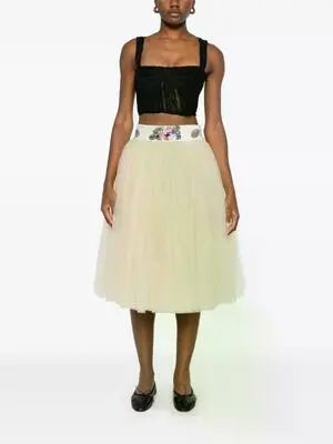 BODE Sunset Lily Midi Skirt