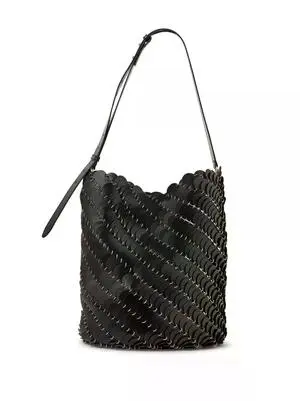 Rabanne Pacoïo Leather Bucket Bag