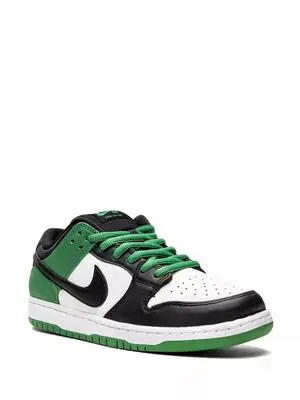 Nike Dunk Low Pro Sb Classic Green Sneakers - Black