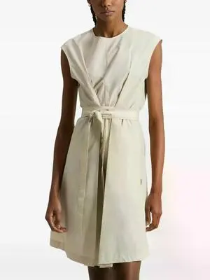 Woolrich Poplin Belted Dress - Neutrals