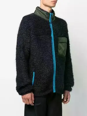 Marni Knitted Zip-up Cardigan