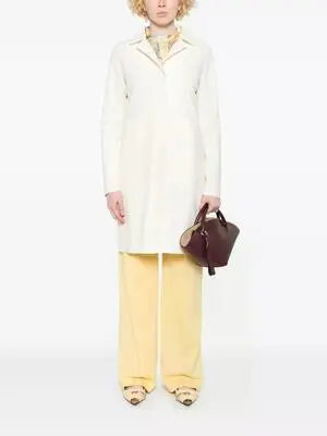 Herno Jersey Coat - Neutrals