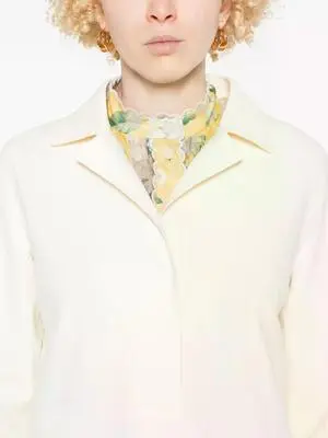 Herno Jersey Coat - Neutrals