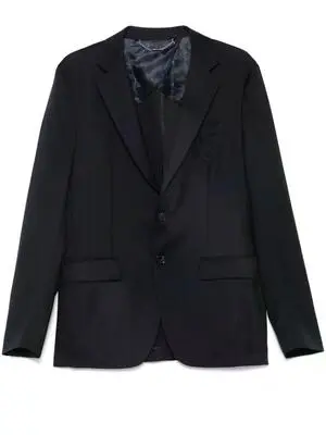 BILLIONAIRE Wool Blazer - Blue