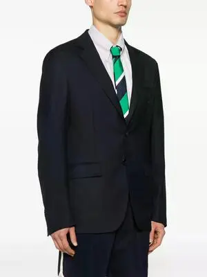 BILLIONAIRE Wool Blazer - Blue
