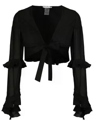 Amir Slama Front Tie Blouses