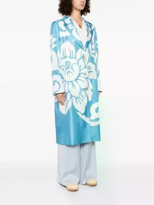 Etro Graphic-print Silk Coat