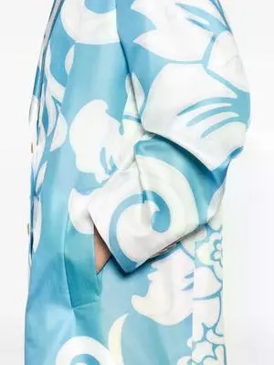 Etro Graphic-print Silk Coat