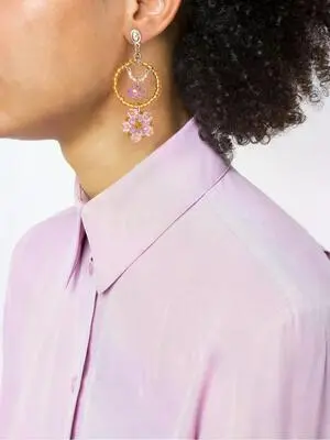AMIR SLAMA Stars Earrings