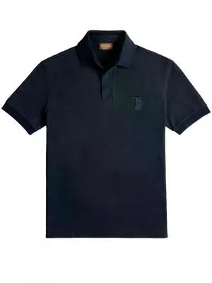 TOD'S Embroidered-logo Polo Shirt