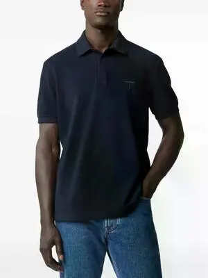 TOD'S Embroidered-logo Polo Shirt
