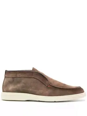 Santoni Desert Suede Boots - Brown