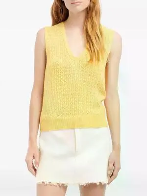 BARRIE V-neck Cashmere Top