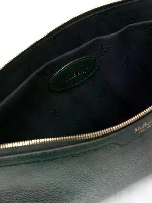 Mulberry Logo-embossed Pouch