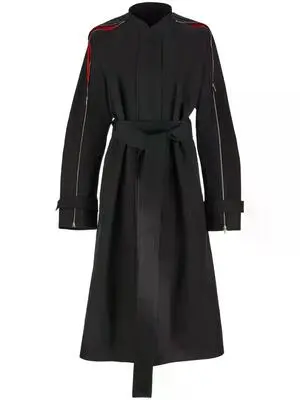 FERRAGAMO Belted Trench Coat With Zip Detailing
