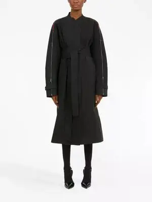 FERRAGAMO Belted Trench Coat With Zip Detailing