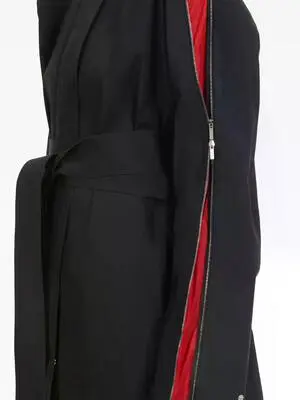 FERRAGAMO Belted Trench Coat With Zip Detailing