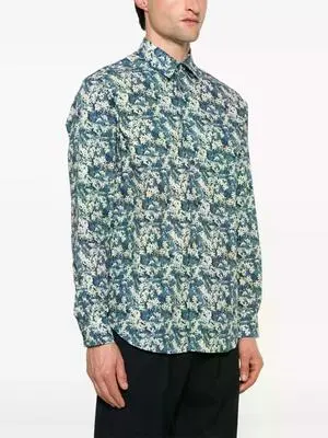 Paul Smith Floral-print Cotton Shirt
